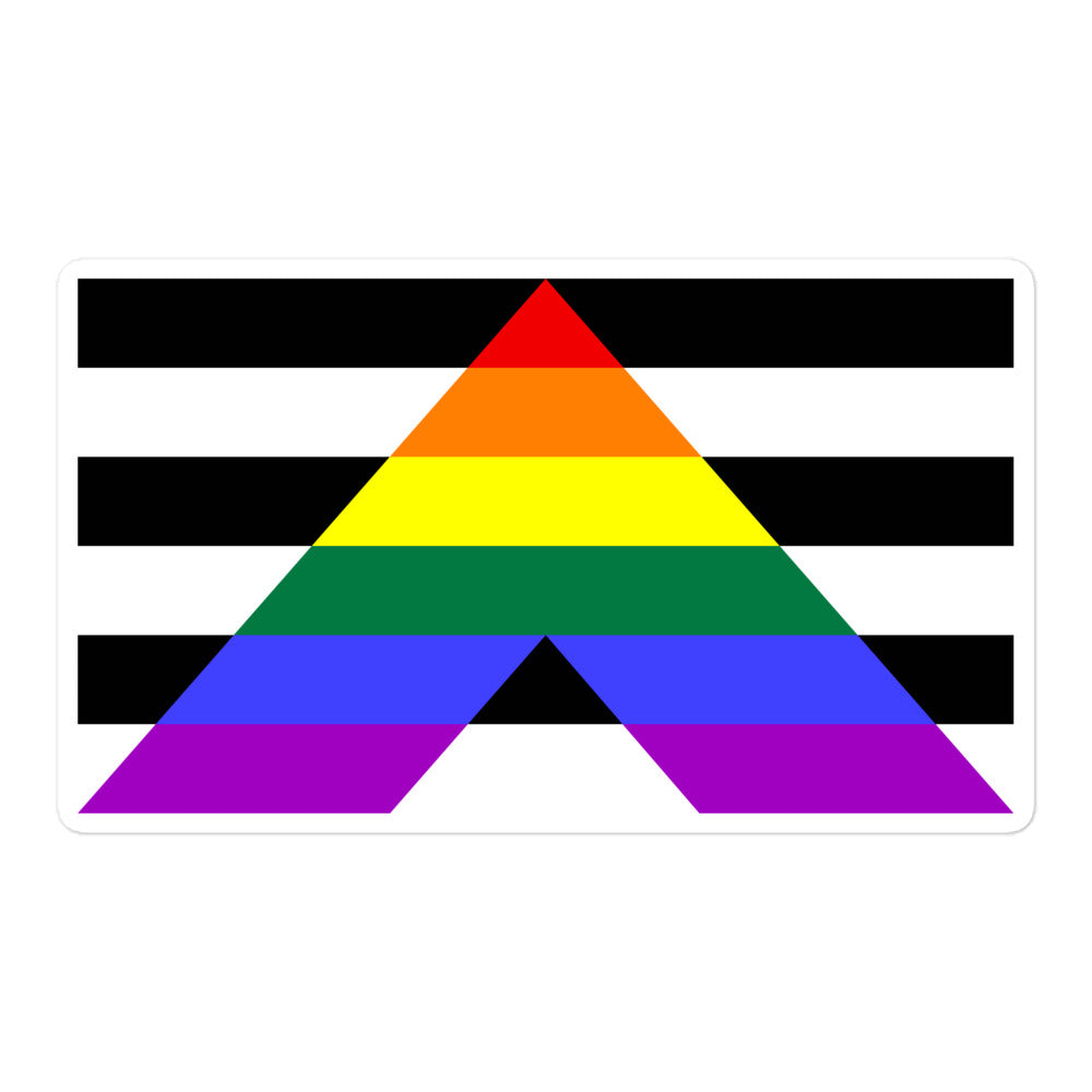 LGBTQ+ Ally Flag Sticker – The Rainbow Stores