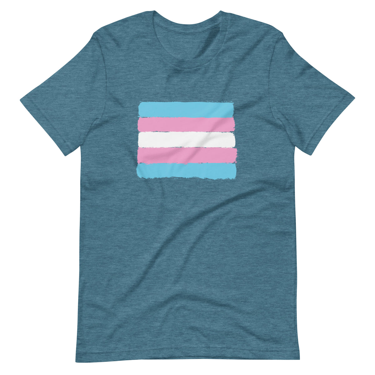 Hand Drawn Trans Pride Flag T-Shirt